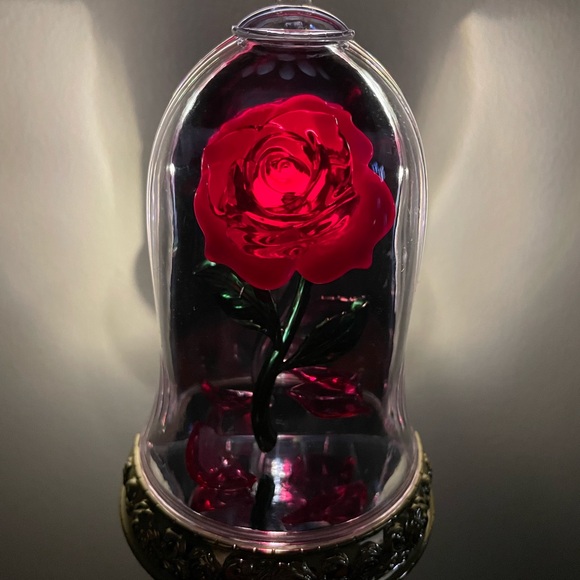 Disney | Accents | Bathbody Disney Belle Wallflower Enchanted Red Rose ...